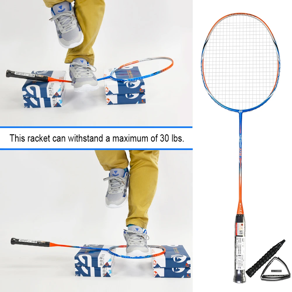 Alibaba.com: WHIZZ A730 Badminton Rackets with 24-30lbs high tension ...