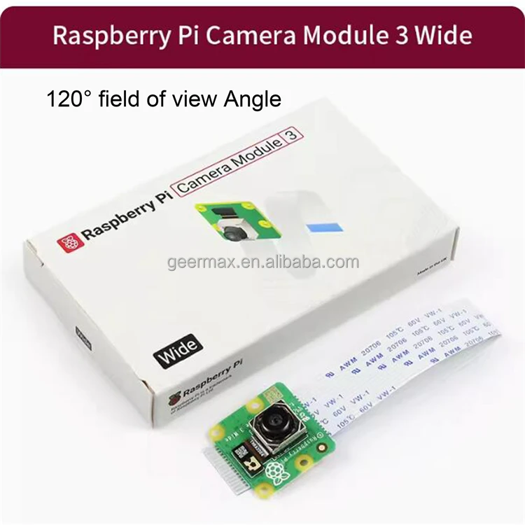 Geermax Raspberry Pi Camera Module 3 Wide No Night Vision