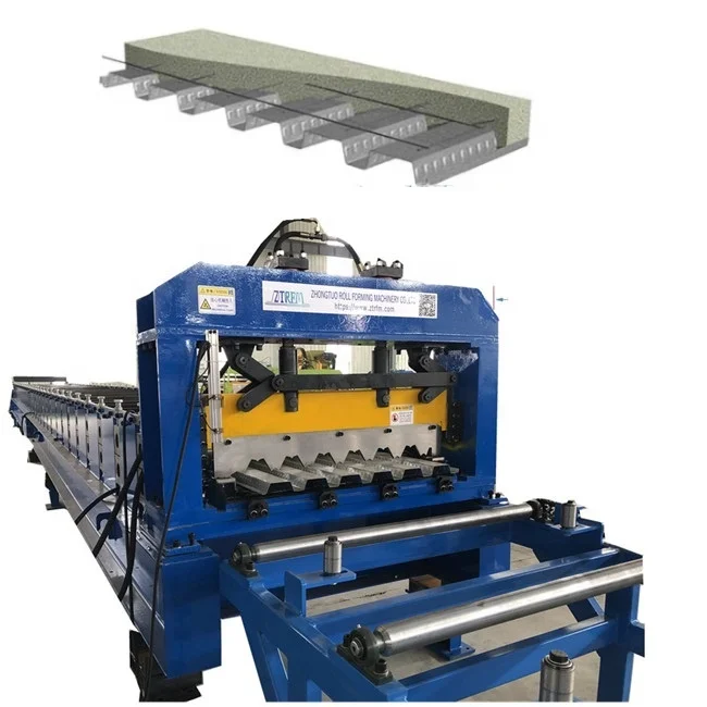 1.5 inch Composite Deck Roof Decking rolling forming machine for Mexico ...