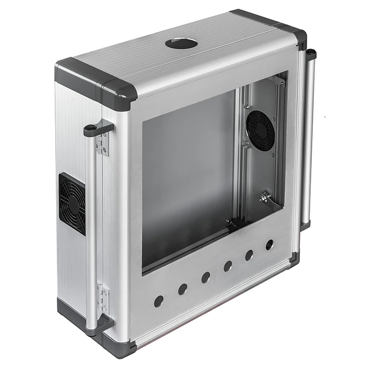 Stainless Steel HMI Enclosure - Outdoor Electrical Cabinet