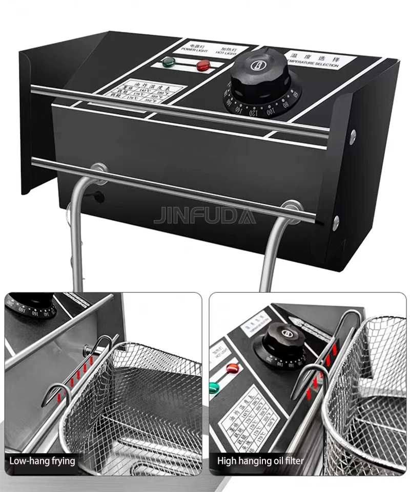 Industrial Fat Fryer Counter Top Kfc Donut Chicken Fryer Electric ...