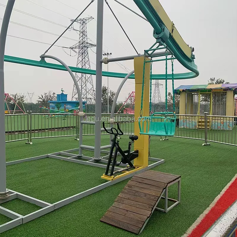 Funfair Park Attractions for Children Unpowered Rotary Unelectric ...