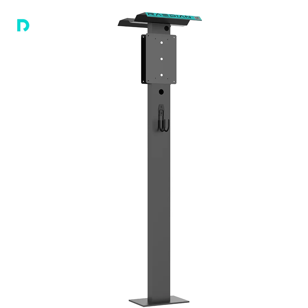 EVSE EV Pillar Stand for Floor -mounted Ev Charging Station,Ladesockel ...