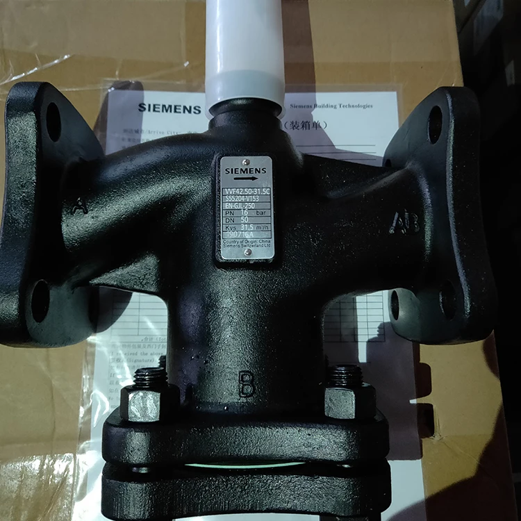 Siemens Electric Valve Vvf42.65 Vxf42.80 Control Valve Water Valve ...