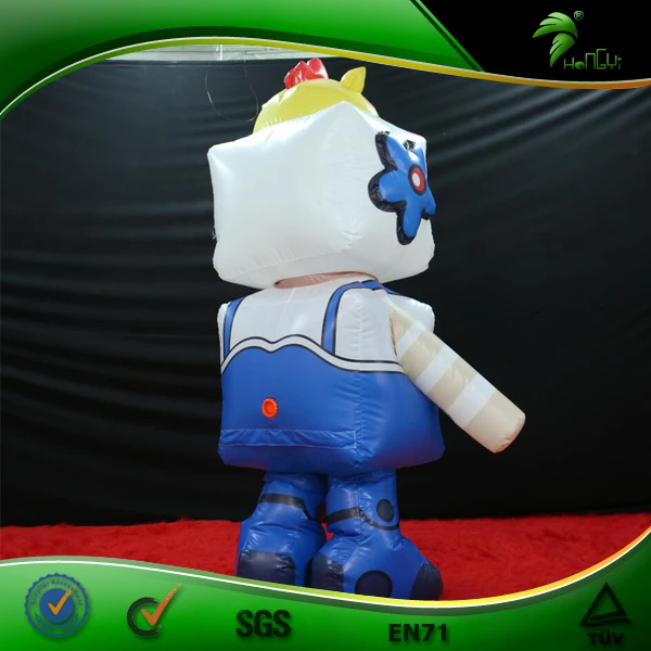 Inflatable Robot Toy Sumo Wrestling Suits Funny Event Performance Robot ...