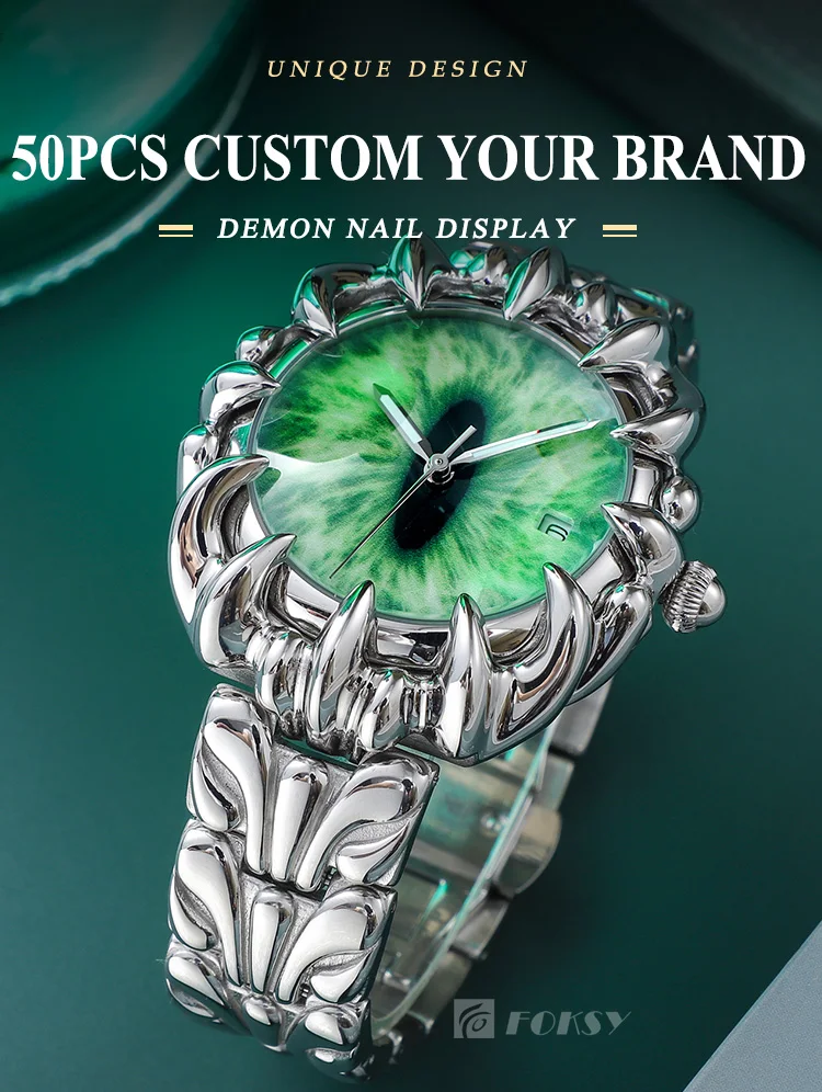 New Design Oem Strange Twisted Claw Unique Stainless Steel Luxury ...