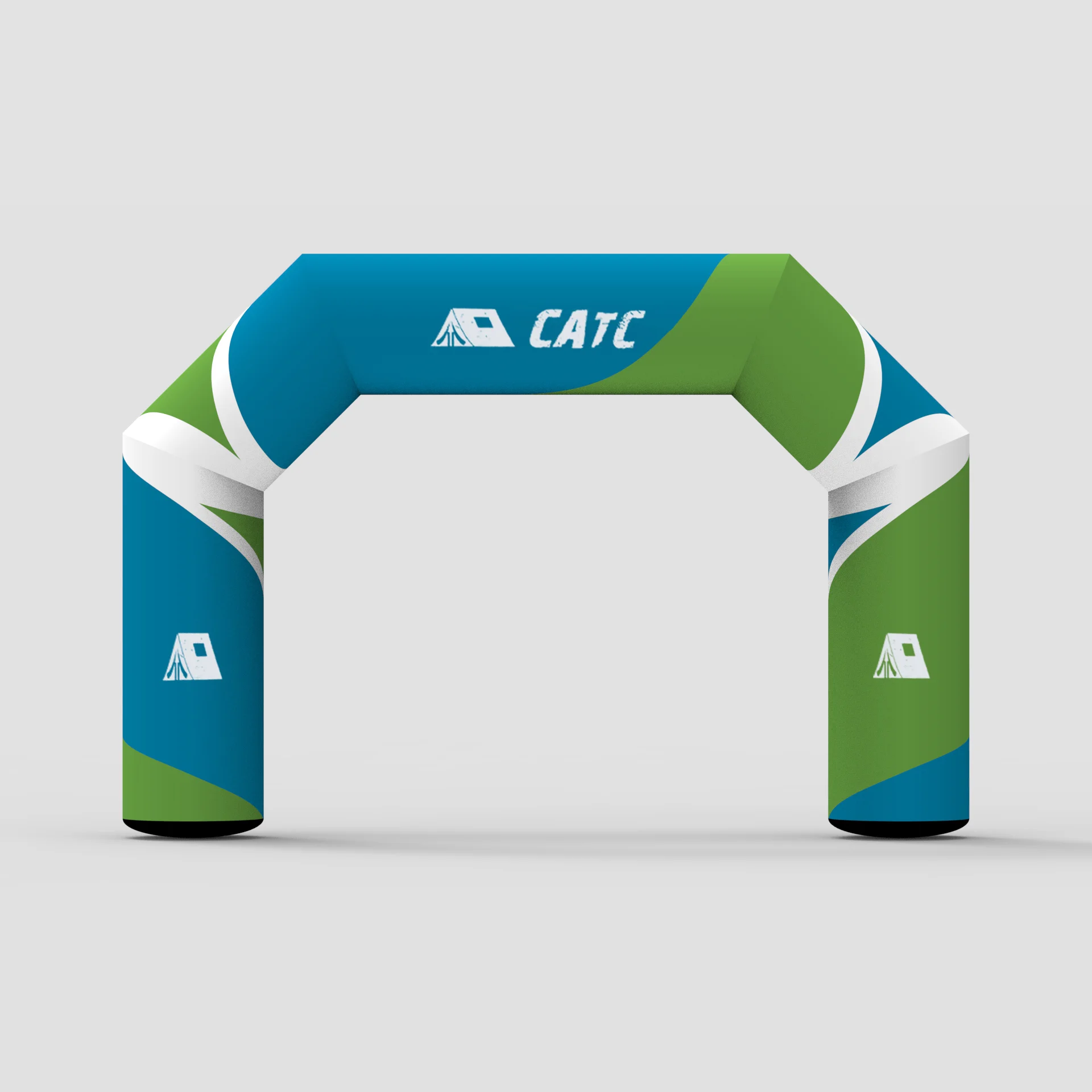 CATC Outdoor Event Finish Line Inflatable Race Start Arch 400D Dacron ...