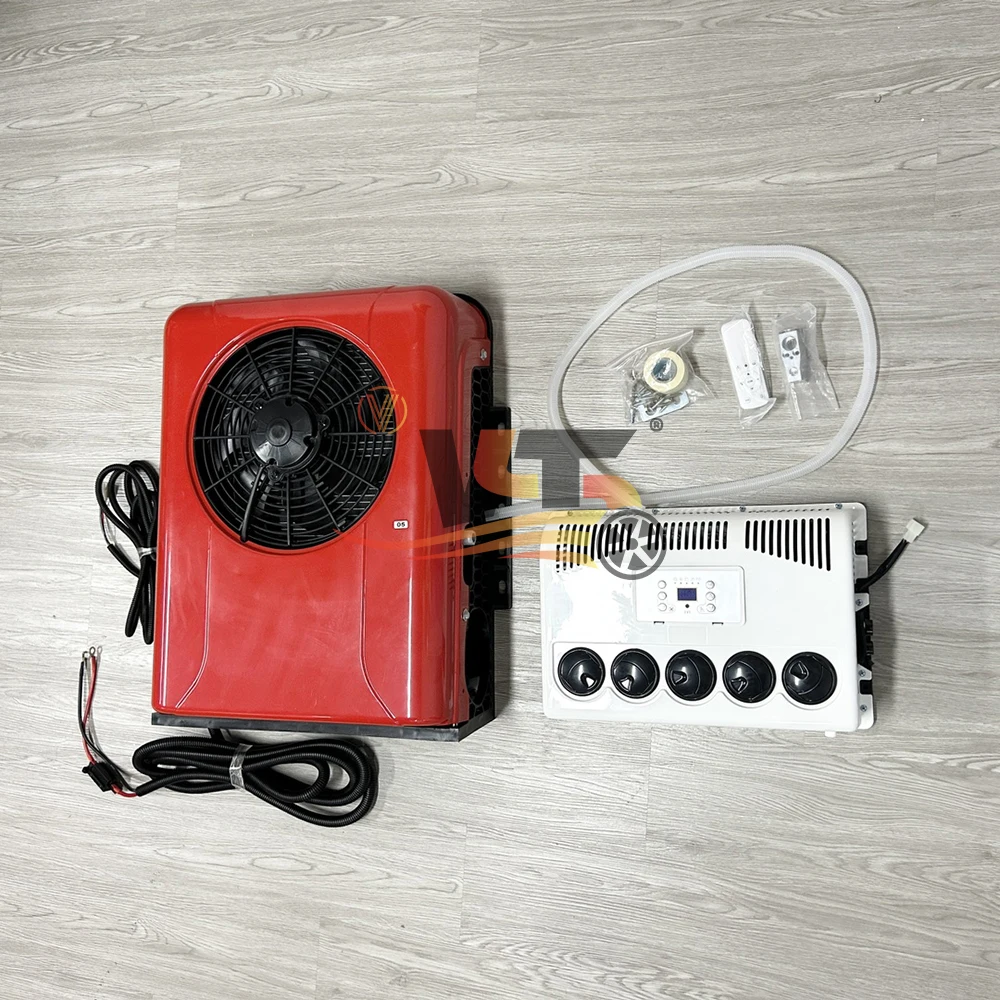 Truck Parking Air Conditioning Unit - 12V/24V Mini Split AC with ...