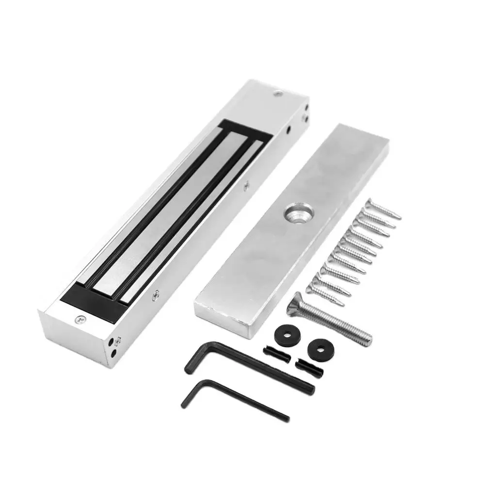 12v 600lbs Elock Magnet Serrure Electromagnetic Door Lock Time Delay ...