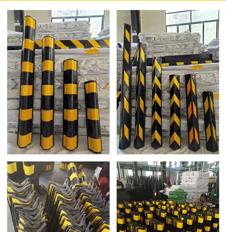 New Mall Garage Parking Safety Reflective Round Wall Protector Rubber ...