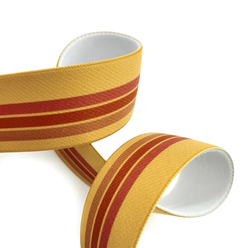 High Tenacity Webbing 38 Mm Skin Color Heat Transfer Printing Elastic ...