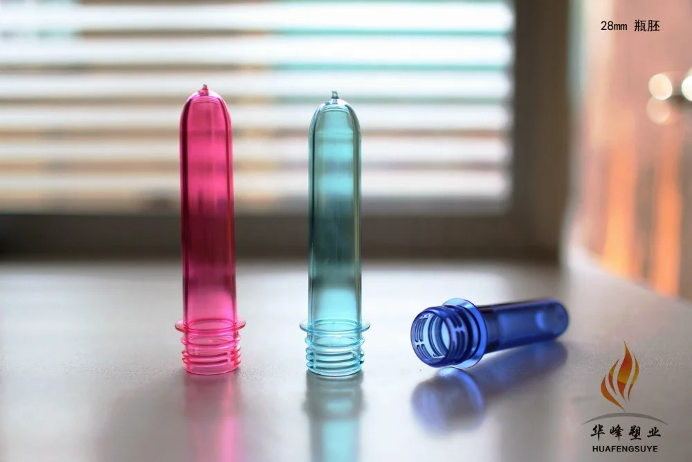 28mm Cold Filling PET Bottle Preform PCO 1810 Preform Tubes for Water ...