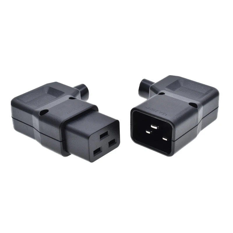 Industrial-Grade 16A Power Wiring Plug & Socket IEC320 C19 Female & C20 ...