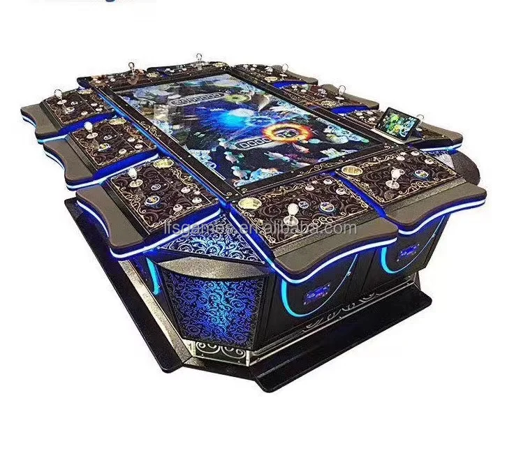 10 Players Fish Game Table - Customized Fun & Competition