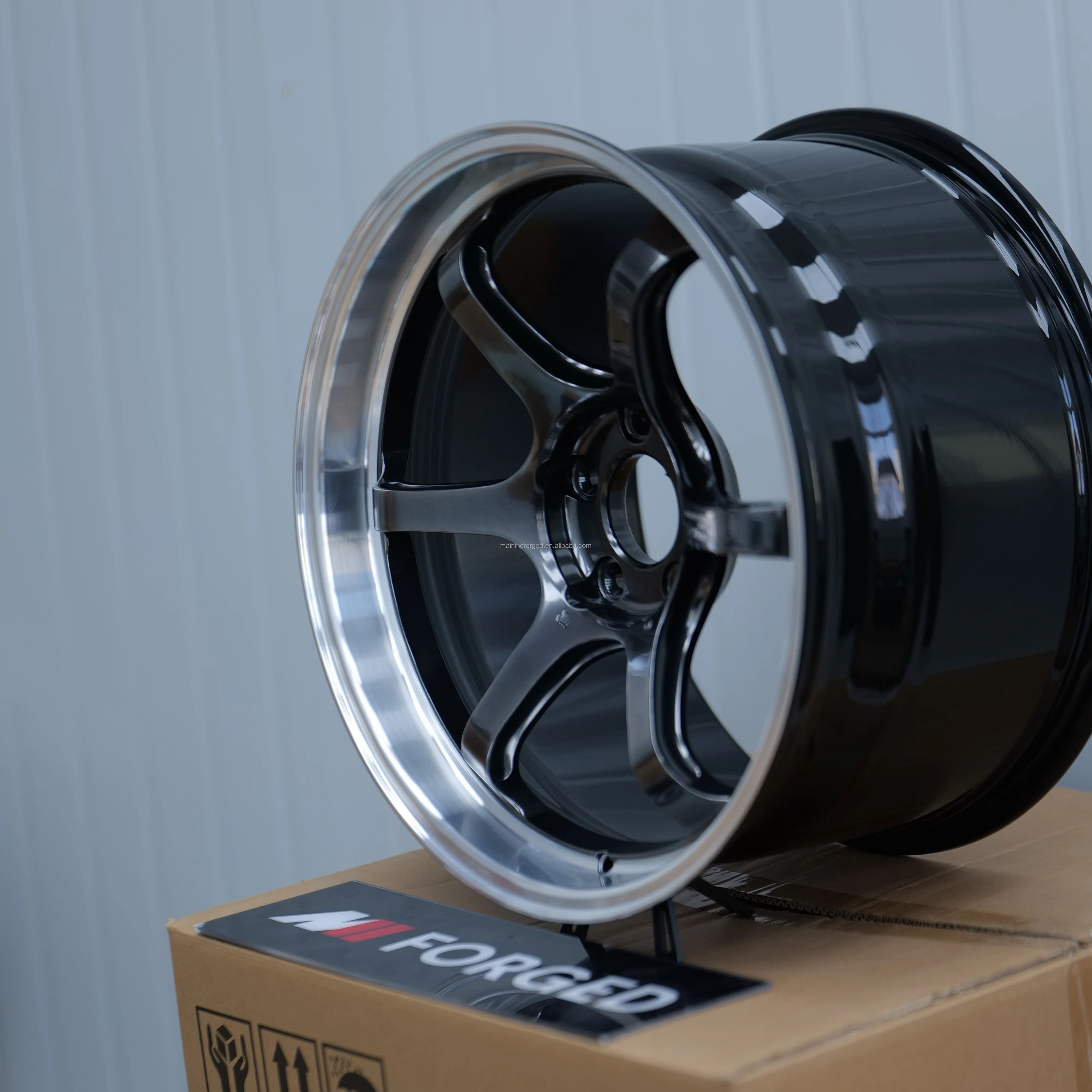 MN Forged Custom R6 Deep Dish Concave Alloy Wheels for Nissan GTR R33 ...