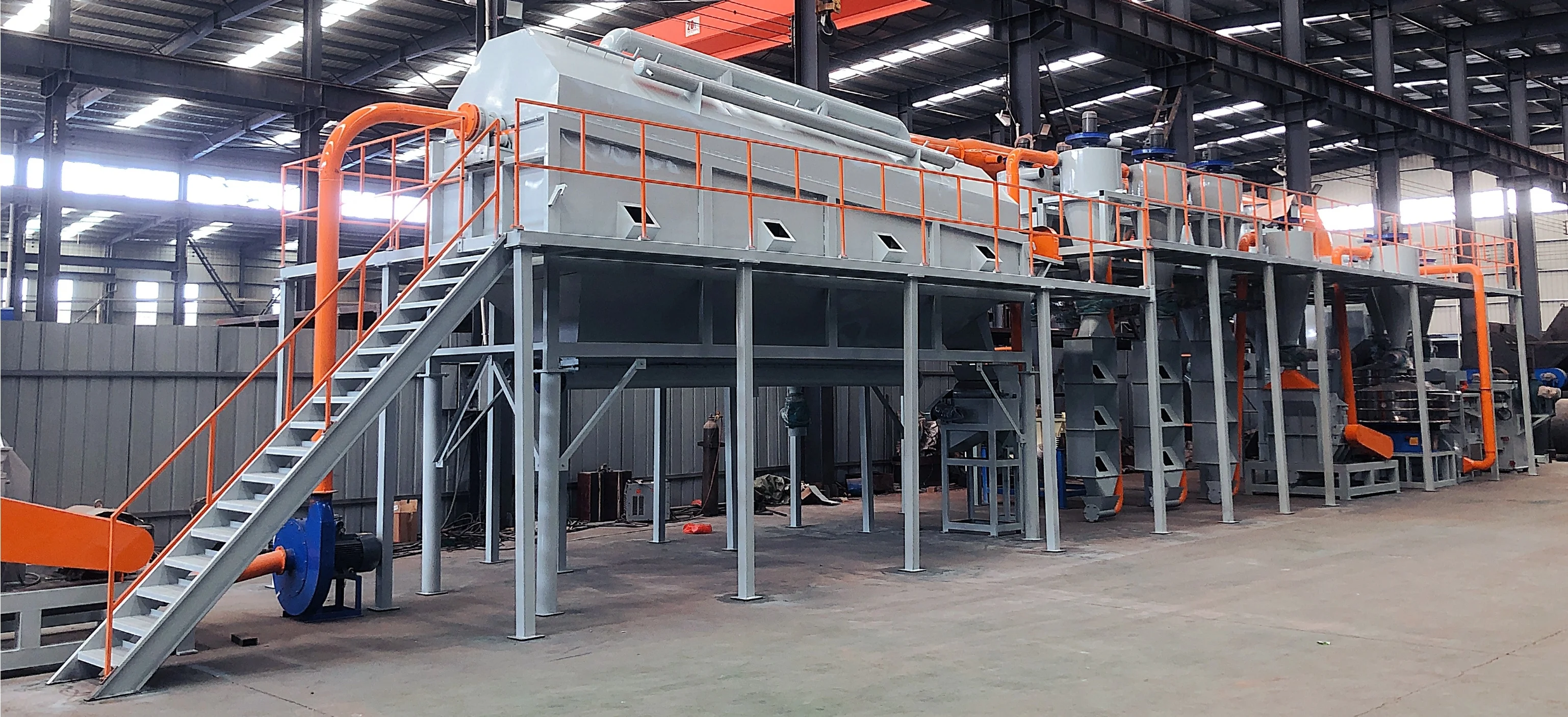 Lithium Battery Crushing Separating Machine Black Powder Recovery ...