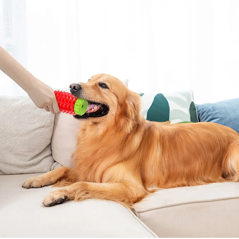 Wholesale Tpr Eco Friendly Smart Chew Dog Tug Toy Training Interactive Treat Dispenser Teething ...