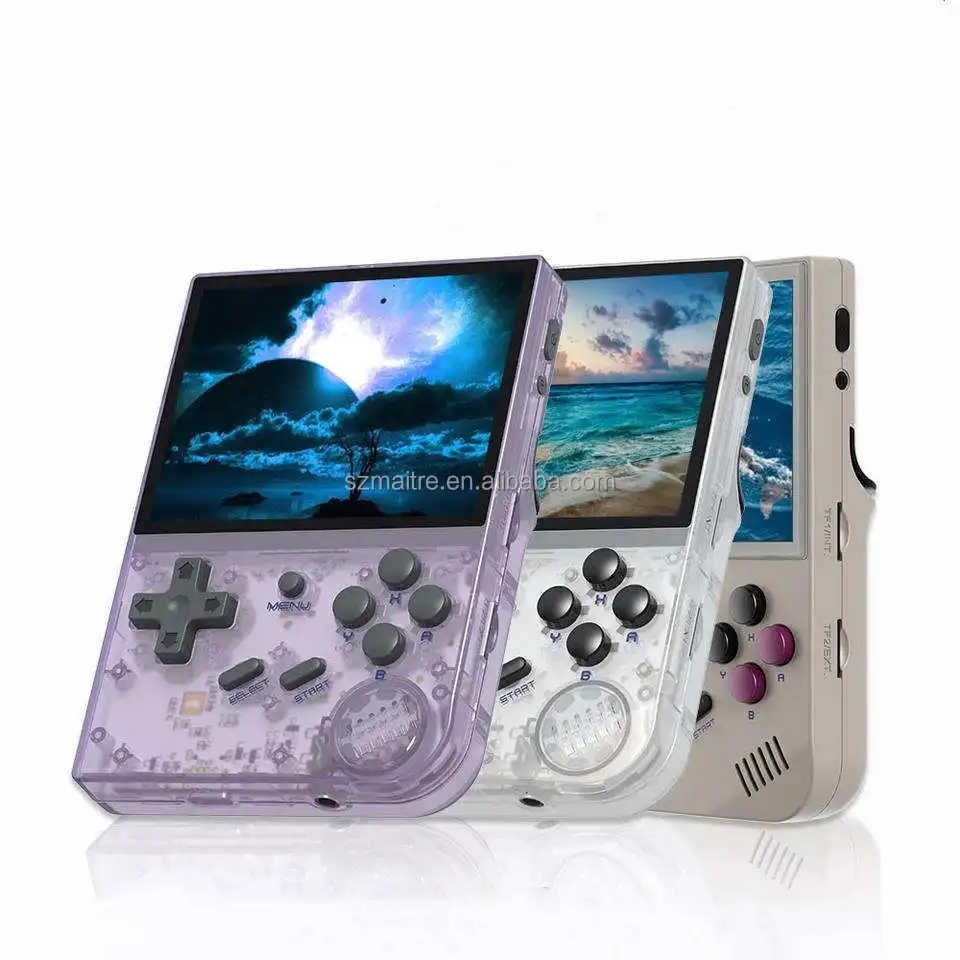 Anbernic Rg35xx Retro Game Handheld Game Console With Dual Os Garlic Linux System 64g/128g 3.5 ...