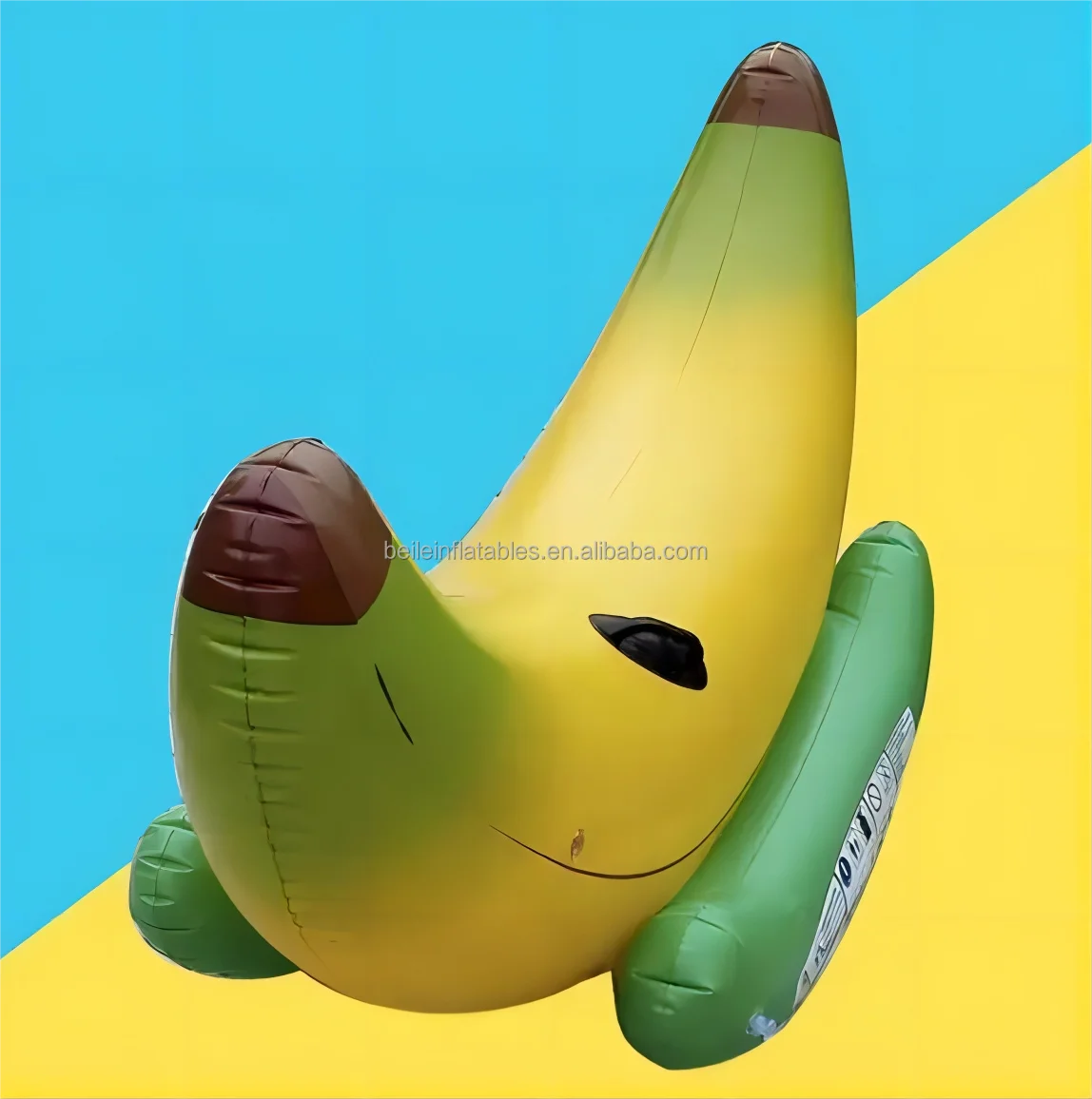 Banana-Shaped Inflatable Pool Float Mat Advertising Product for Pools ...