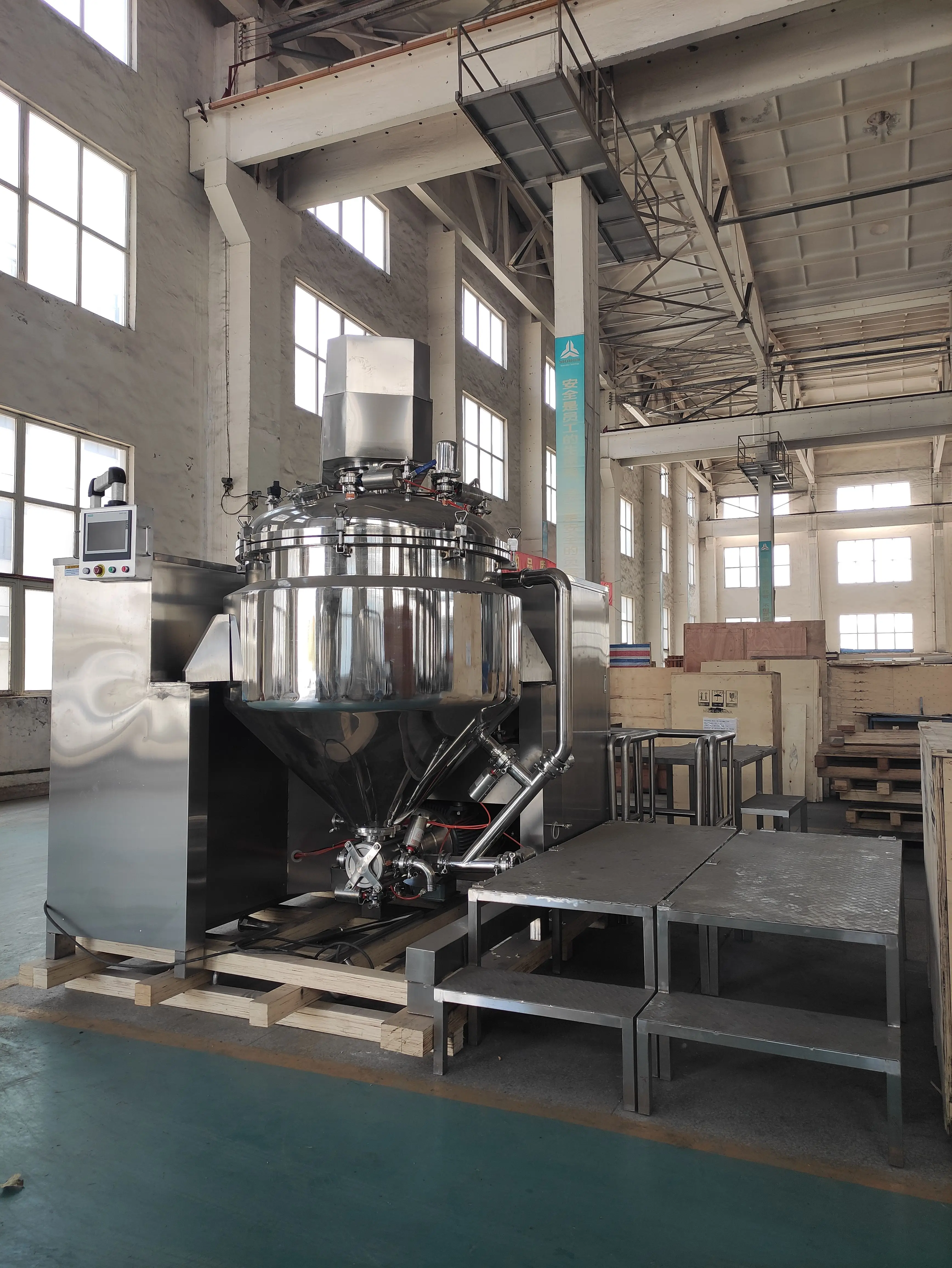 Lab Homogenizing Machine Batch High Shear Emulsifying Mixer Homogenizer ...