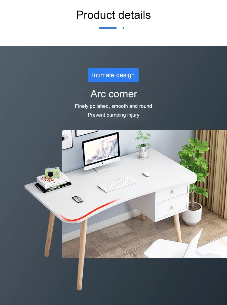 Nordic Minimalist Computer Table Price Simple Single Kids Furniture ...