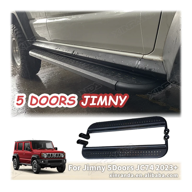Jimny 5 door Car Steel Side Bars Side Steps for Suzuki Jimny JC74 2023 ...