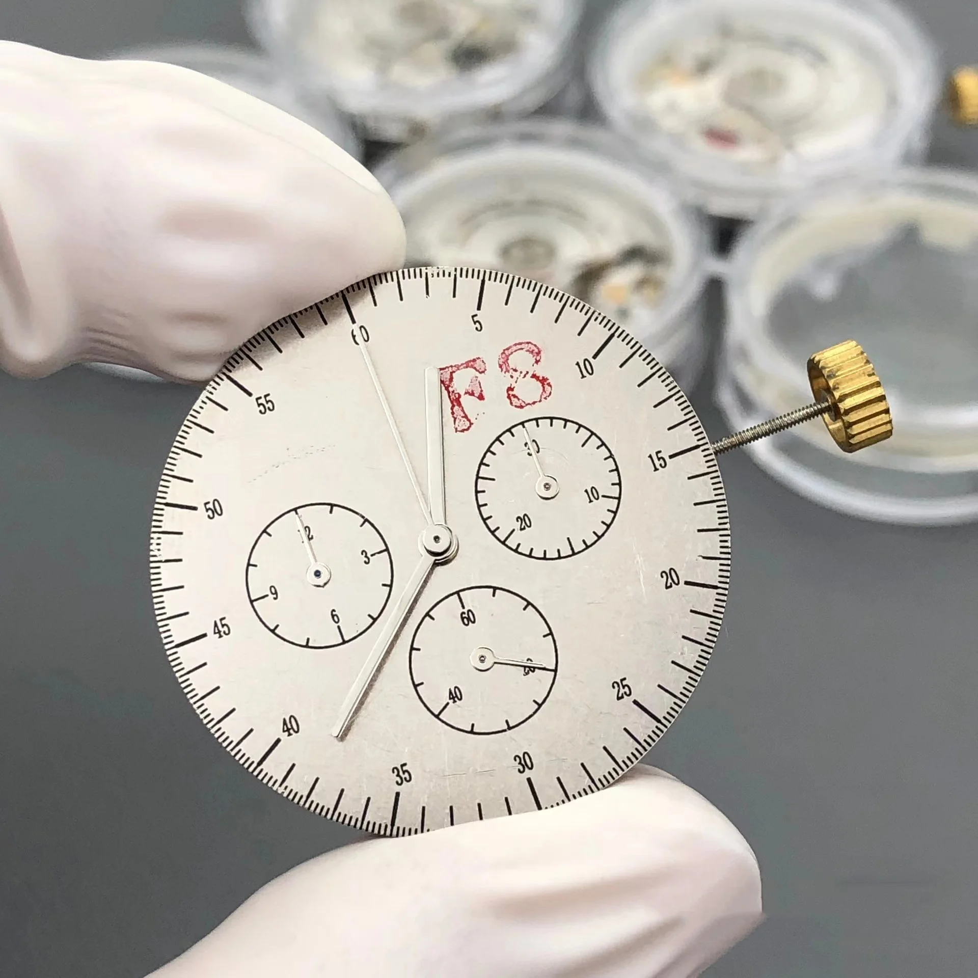 Clean Super 4130 Movement Automatic Watch Movement 3.6.9 for Asian 4130 ...