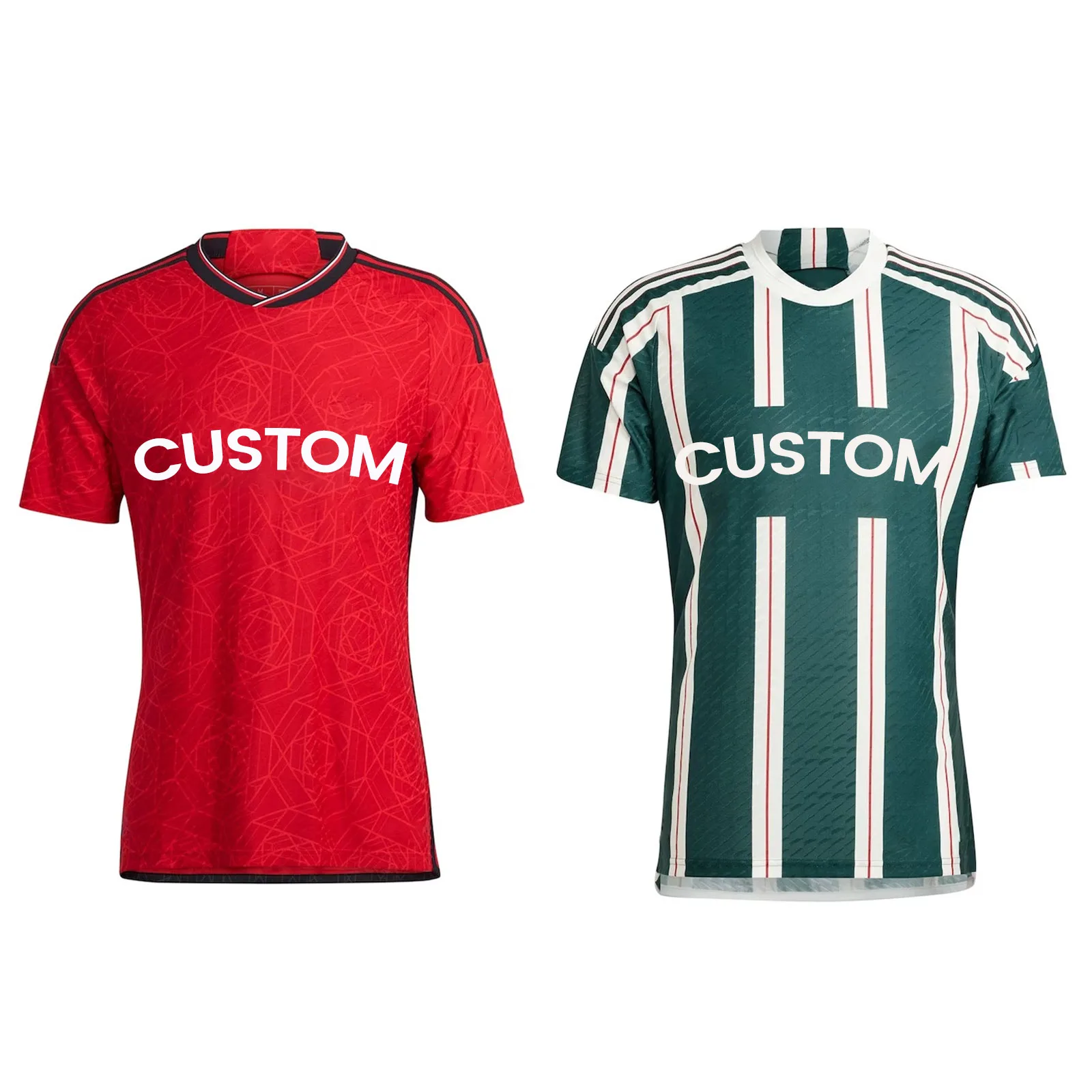 Custom Thai Quality Football Shirt Home/away Club Fan Version Player ...