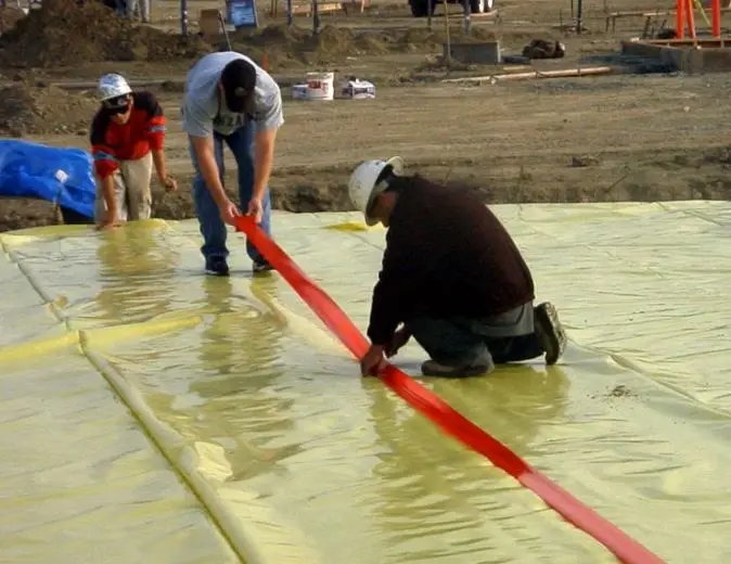 6inch 3 Inch Red Blue Yellow Environmental Poly Construction Sheathing ...