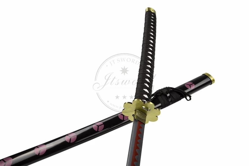 130cm One Piece Roronoa Zoro Weapon Replica Shusui Katana Sword Real ...