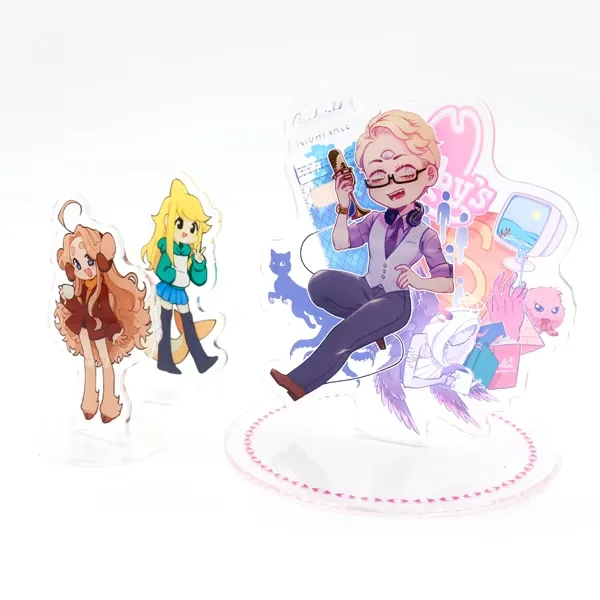 Customized Single/Double Sides Kawaii Japan Character Plastic Stand ...