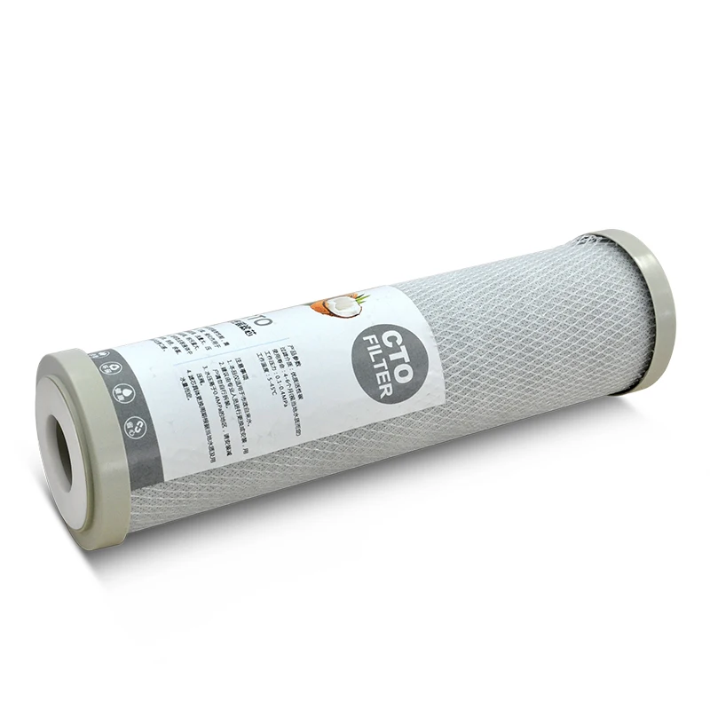 10 " Cto Filter Cartridge Water Purifier Filter Element Customized Cto ...