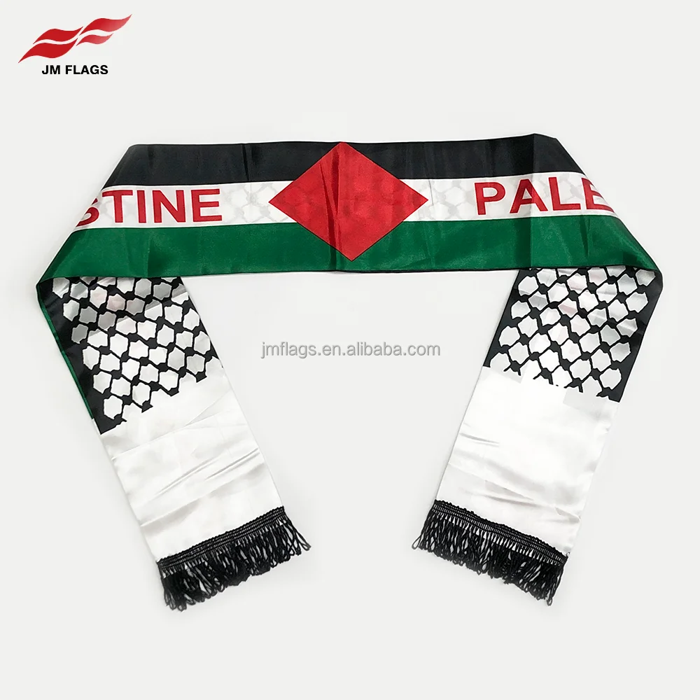 Wholesale Palestine Scarf - Digital Print Events Decoration