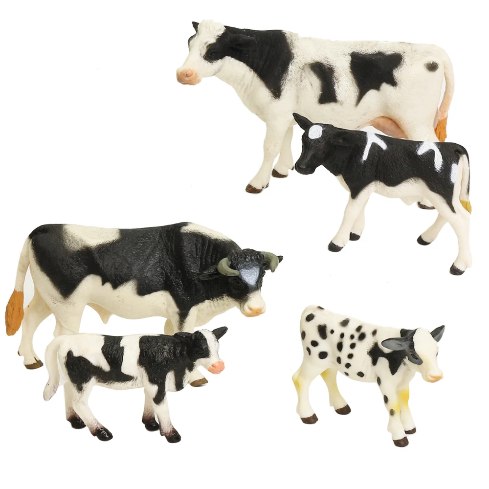 Vivid Farm Animal Small Toy Plastic Model Cow| Alibaba.com