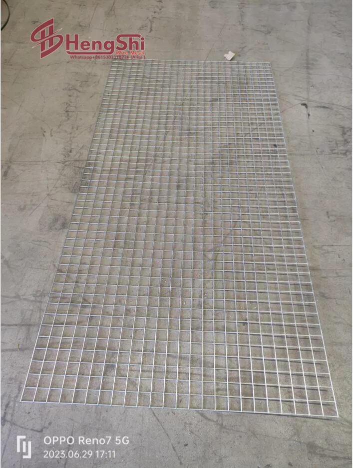 2x2 4x4 Inch Galvanized Welded Wire Mesh Panel with 6 Gauge
