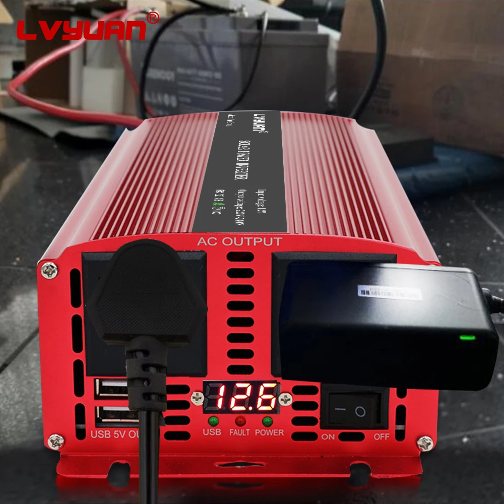 Alibaba.com: 1500W 3000W DC 12V/24V to AC 110V/220V modified sine wave ...
