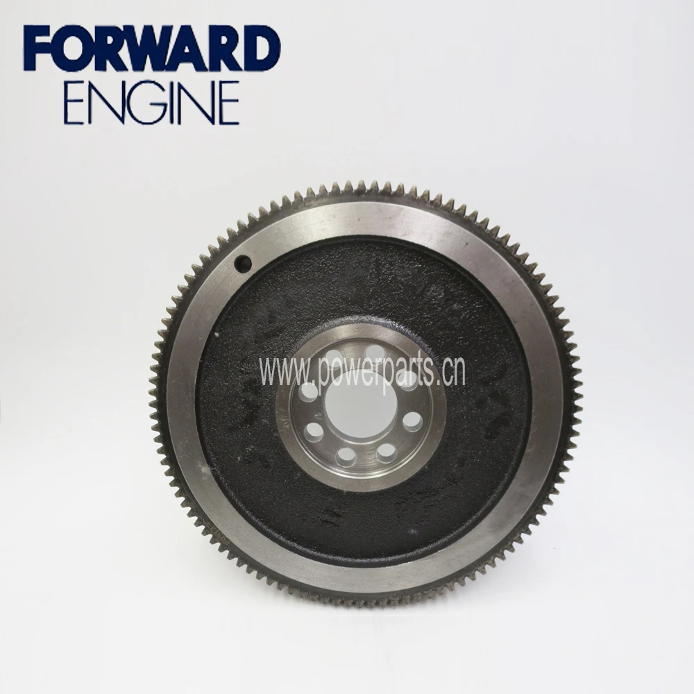 Forward diesel Engine Parts 4JB1 4JB1T Flywheel Assy for Forward ...