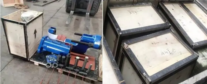 150tons Manual Portable Track Pin Press Hand Power Hydraulic Master Pin ...