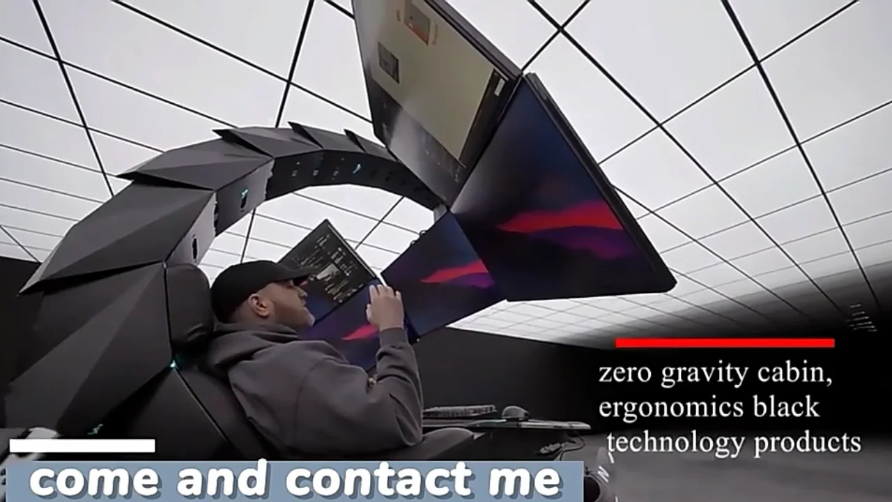 Ergonomic Scorpion Chair Cockpit Zero Gravity Office Comfortable Chair ...