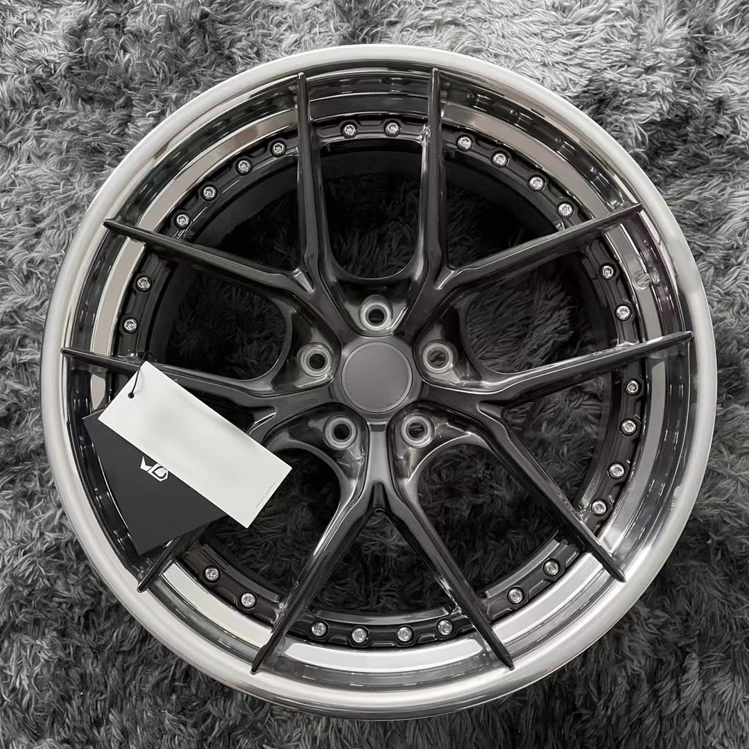 주문 2 조각은 BMW DUDI BENZ 를 위해 닦는 16 17 18 19 20 21 22 인치 5X120 5X112 합금 차 ...