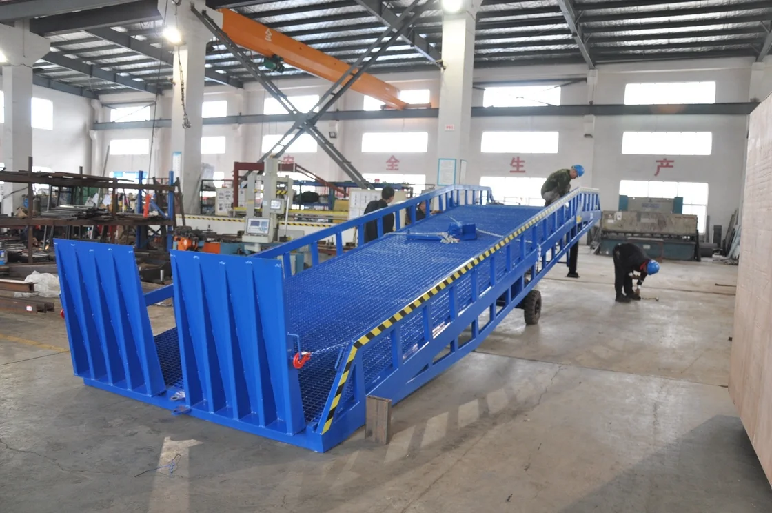 Dock Landing Ramp for Heavy Containers Unloading with High Strength ...