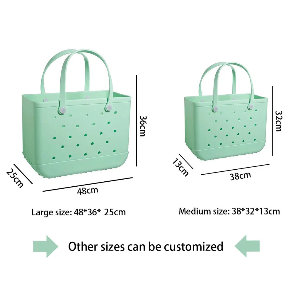 2024 Hot Sale Fashion Outdoor Rubber Eva Camping Simply Large Beach Bag ...