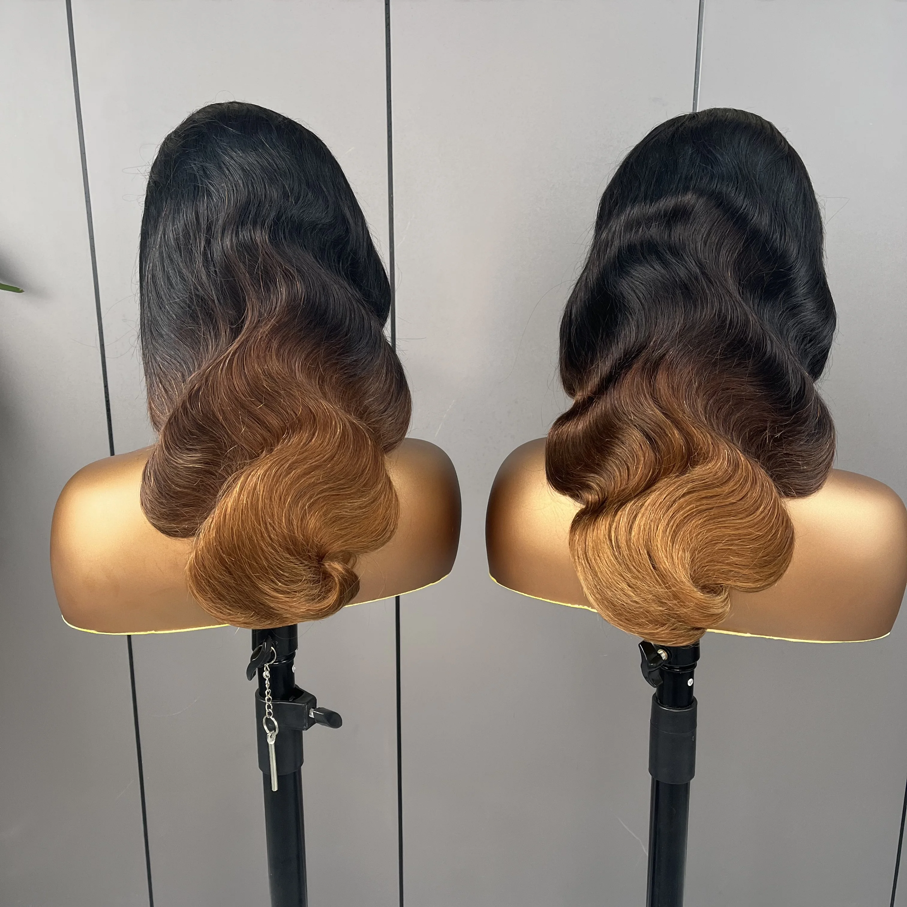250% Density HD Transparent Deep Wave Lace Frontal Wig