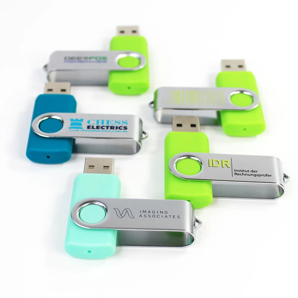 OEM Swivel USB 2.0 Flash Drives - Customizable & Reliable