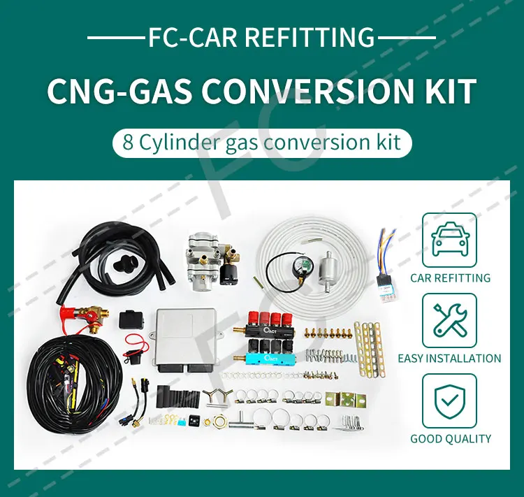 Cng/lpg Ecu Kit Programming Device Sequential 8 Cylinders Cng Kit For ...