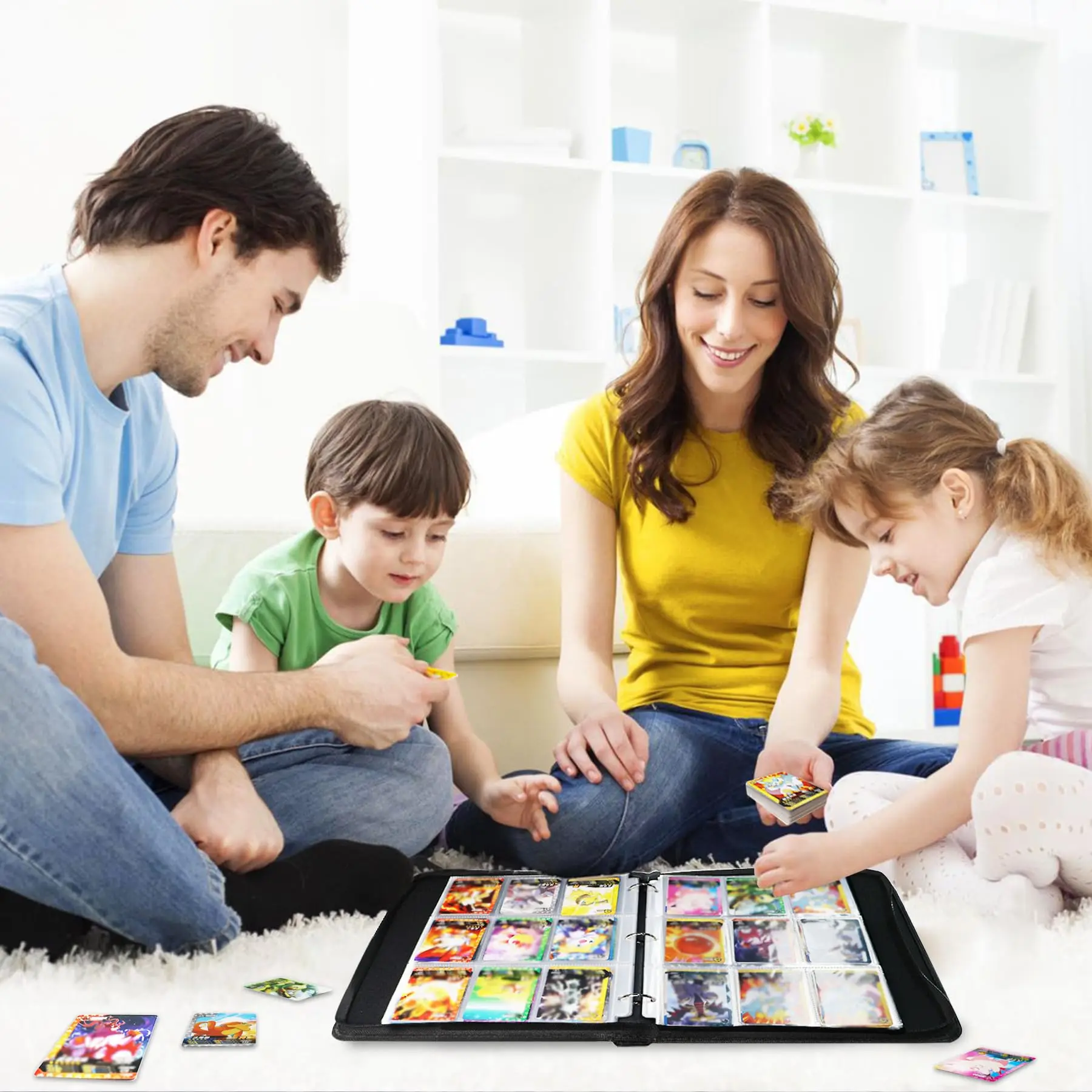 9 Pocket Trading Card Binder Photo Card Album 900 Pockets Card Binder Custom - Buy Trading Card ...