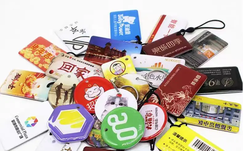 Pvc Plastic Photo Ic Elevator Swipe Card Access Control 125khz Sticker ...