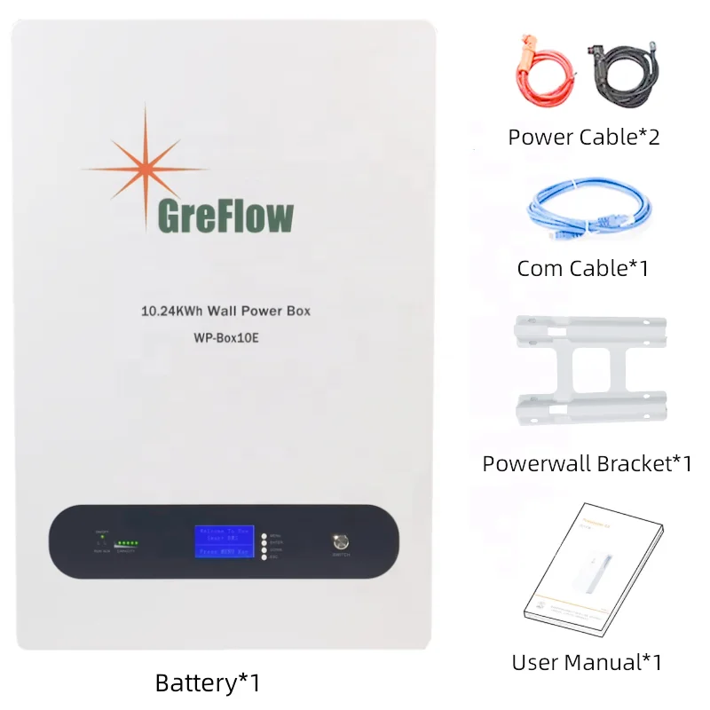 Greflow Powerwall Lifepo4 10 Kwh Inverter Battery 10kwh Growatt Lithium ...