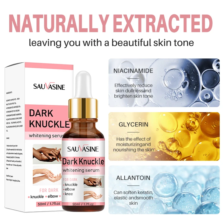 7 Day Dark Knuckles Whitening Serum - Smooth & Elastic Skin