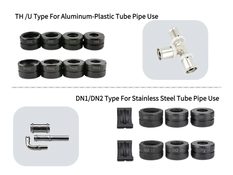 Hand Press Tool,Pex Tube Crimping Tool With Crimping Dies Jaw 1/2",3/4 ...